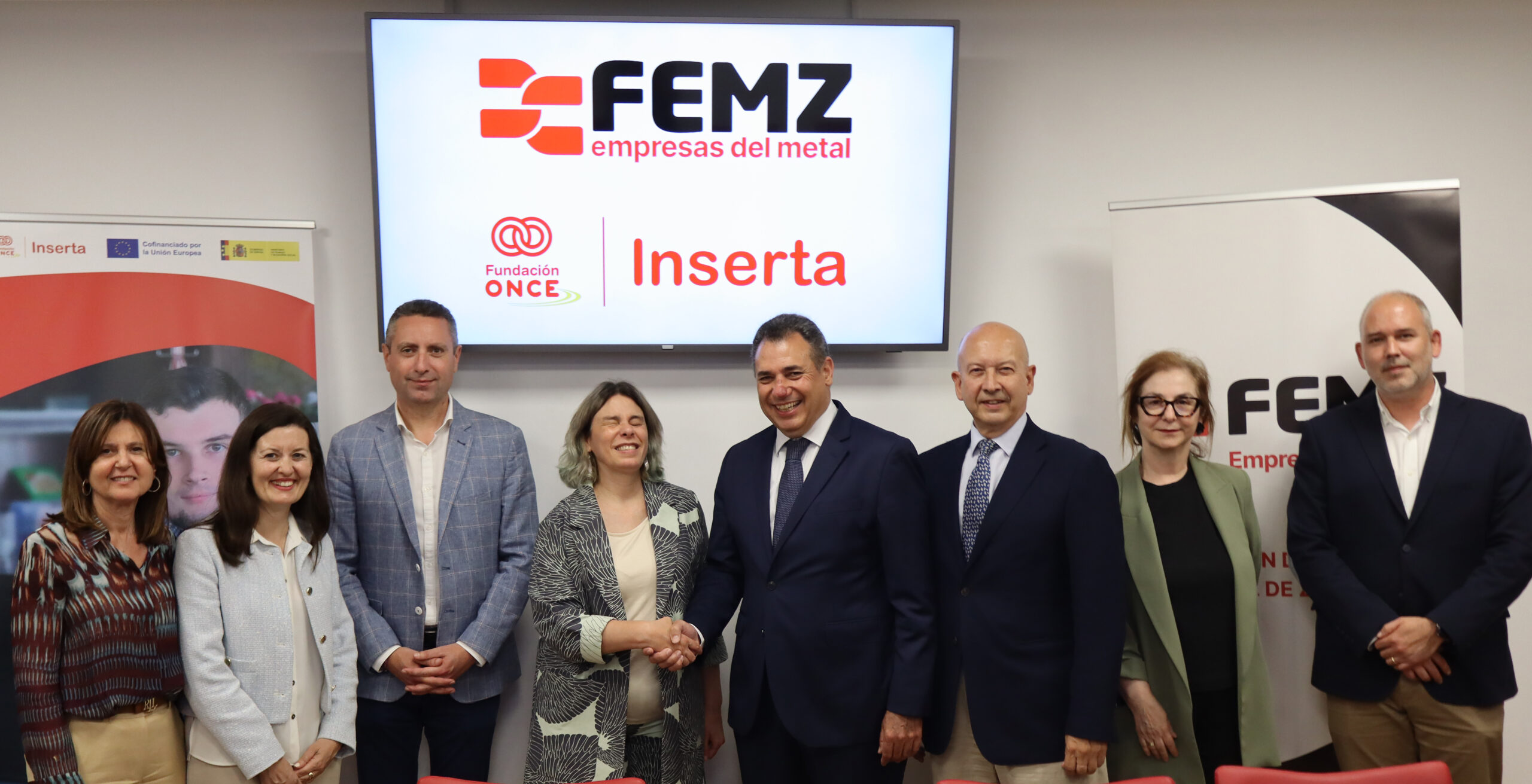 FEMZ E INSERTA SUMAN SINERGIAS PARA FOMENTAR EL EMPLEO DE LAS PERSONAS CON DISCAPACIDAD – FEMZ