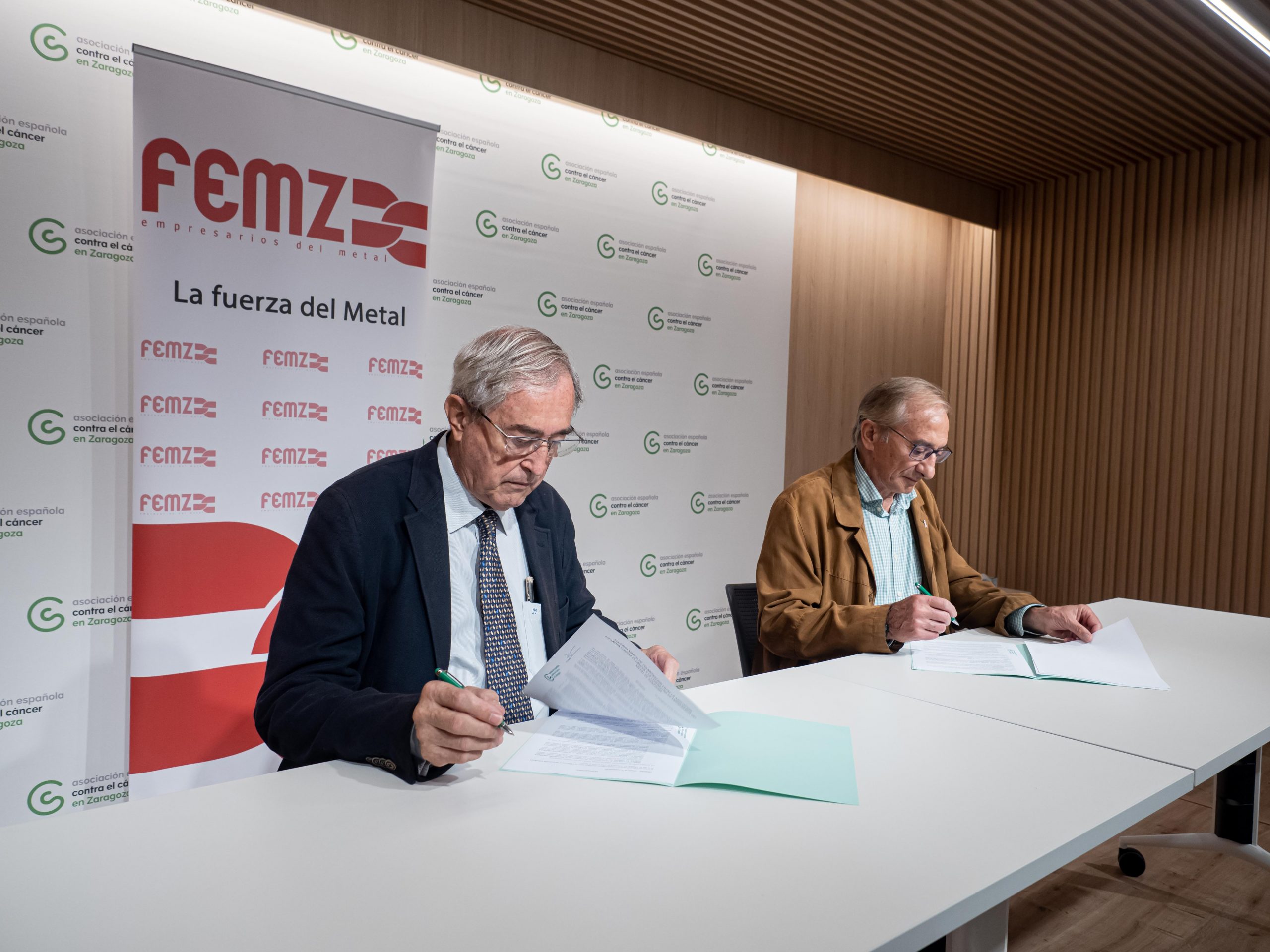 FEMZ FIRMA UN ACUERDO DE COLABORACIÓN CON LA AECC – FEMZ
